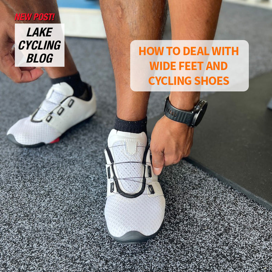 How to deal with wide feet and cycling shoes – Lake Cycling EU